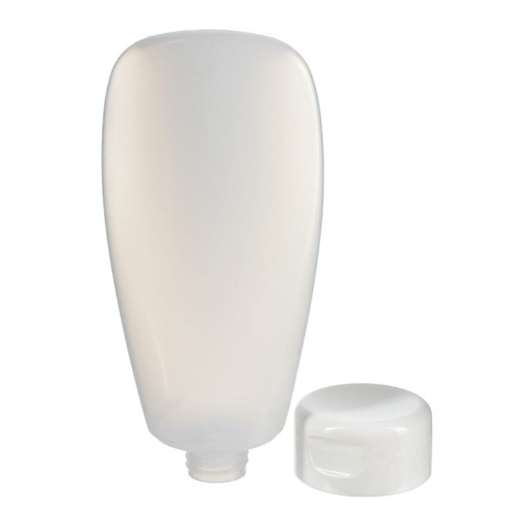 200ml Nature LDPE Plastic Tottle Bottle with 22/410 Flip Top Cap - NABO ...