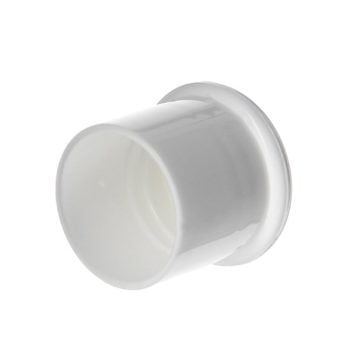 20mm 20/415 White Plastic Smooth Plain Screw Cap - NABO Plastic